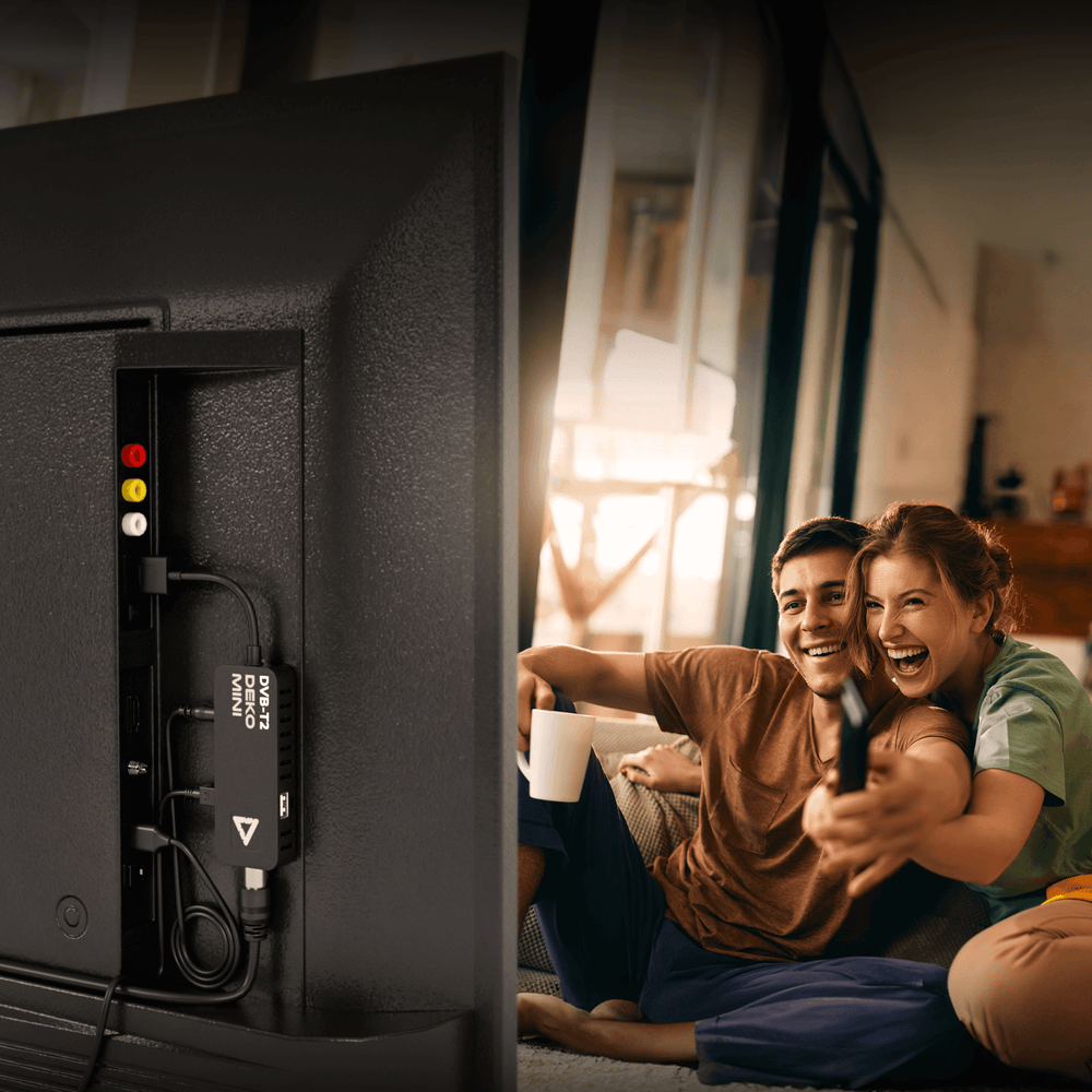 DEKO DVB-T2 HEVC Antenna for Indoor Active Digital TV (AI5A28MU)