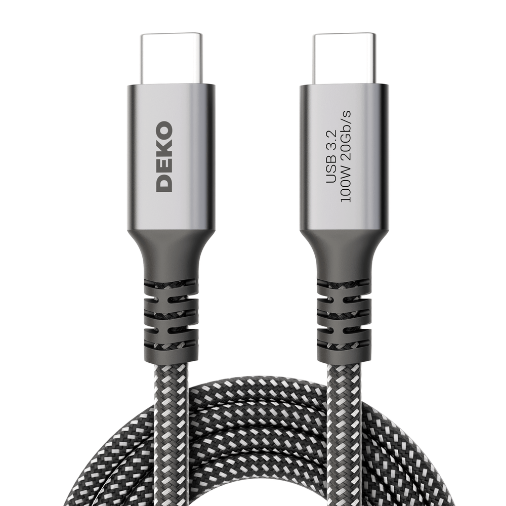 DEKO Kabel USB-C USB 3.2 (100W, 20 Gbps) | Kup teraz w DEKO ELECTRONICS