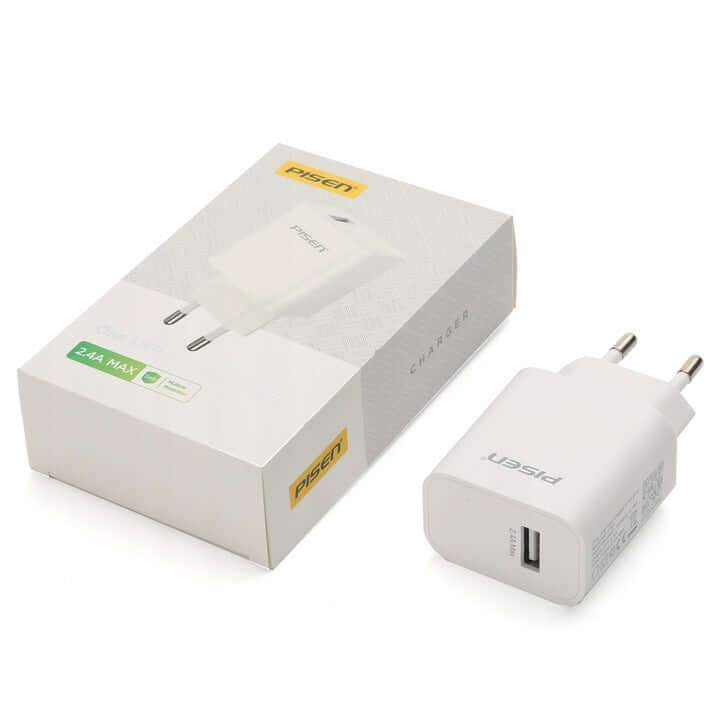 PISEN Charger with one USB 2.4A port (MF-07EU)